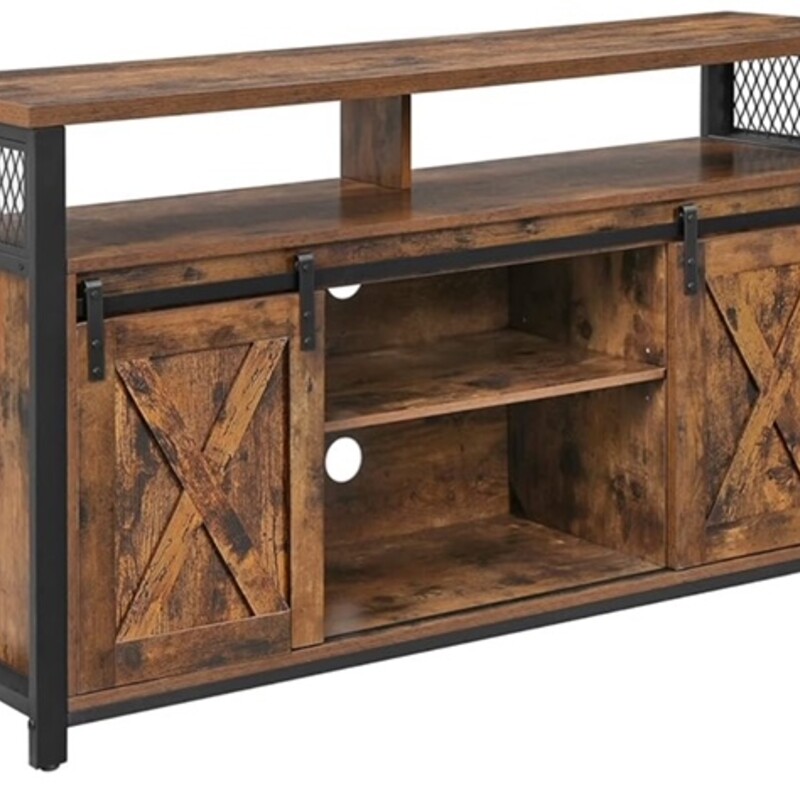 Industrial Wood Console | Consign Home Couture