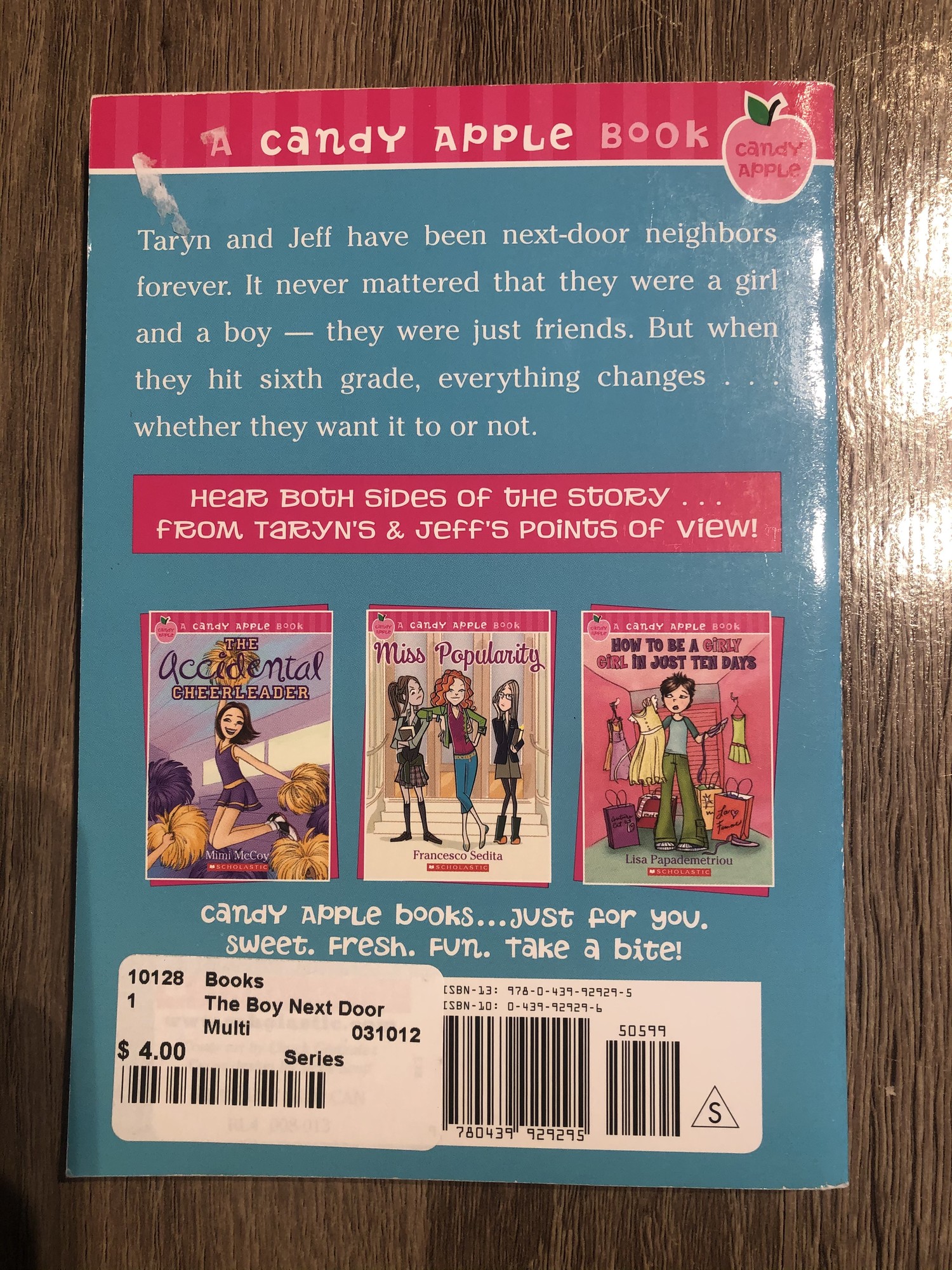 Candy Apple Books Miss Popularity